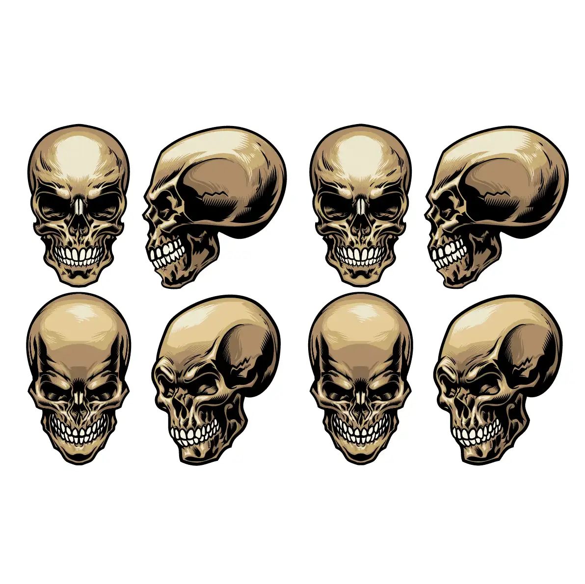 Skull Stickers