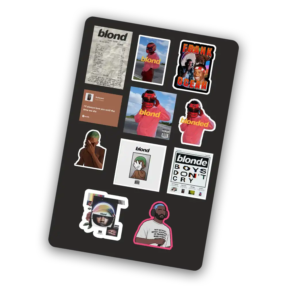 Frank Ocean - Mini Sticker Sheet