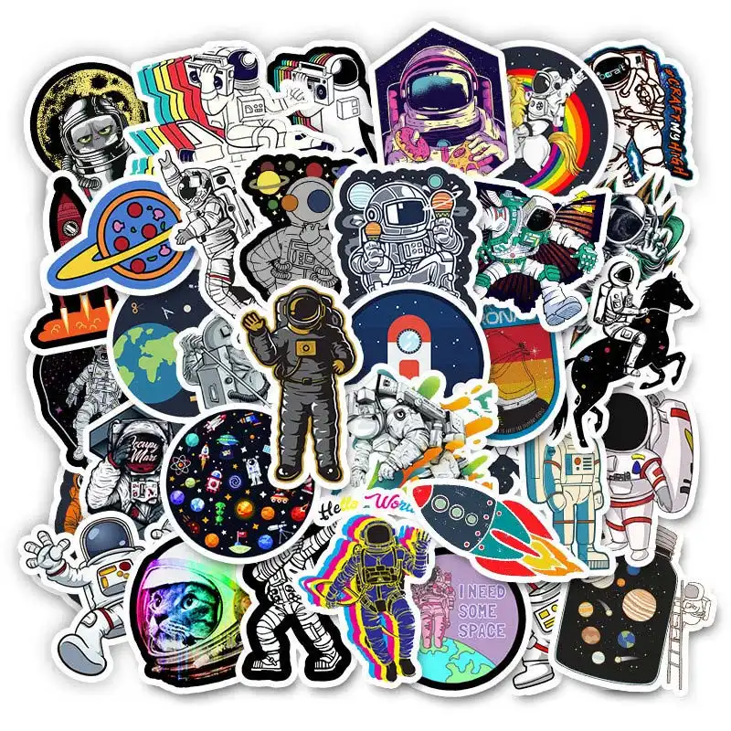 Outer Space Stickers Pack of 50