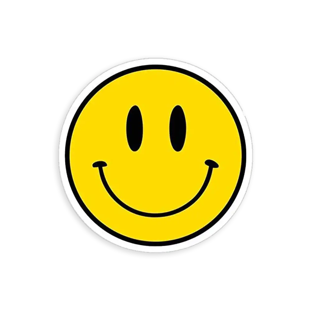 Smiley face Sticker