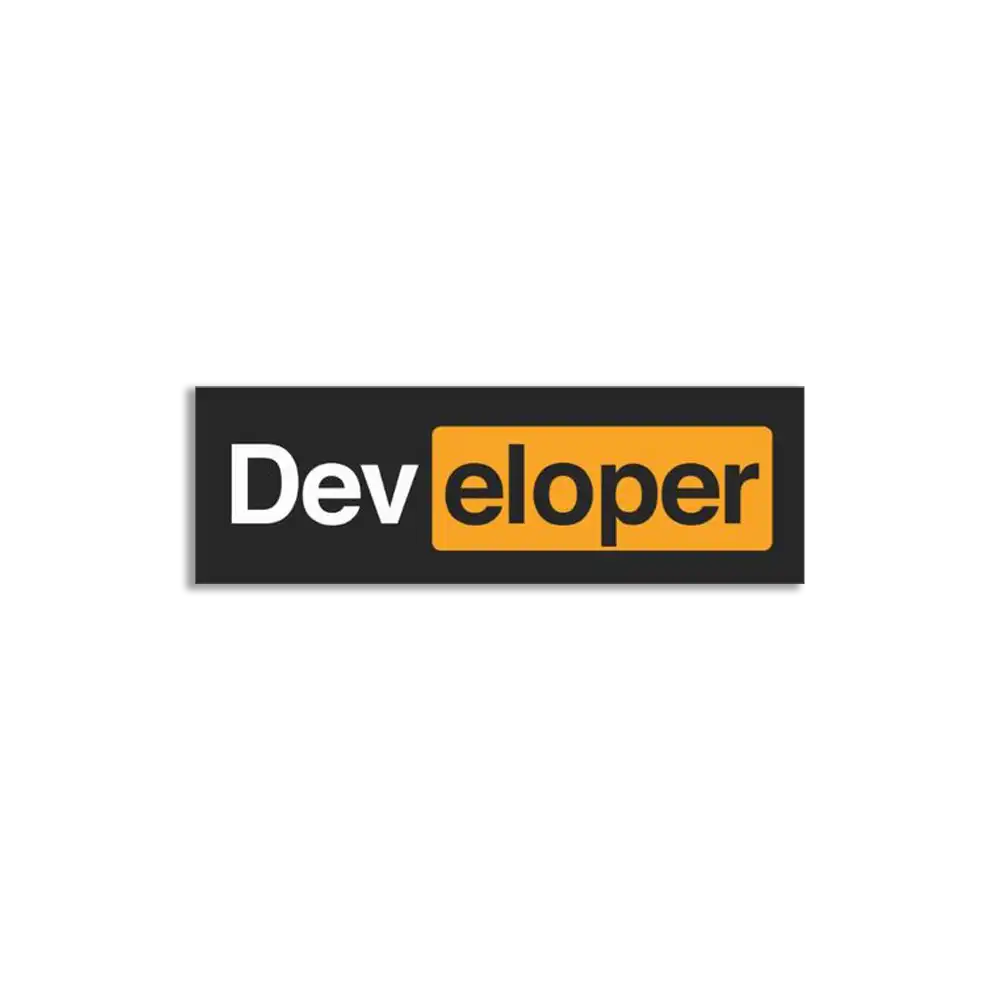 Developer Sticker