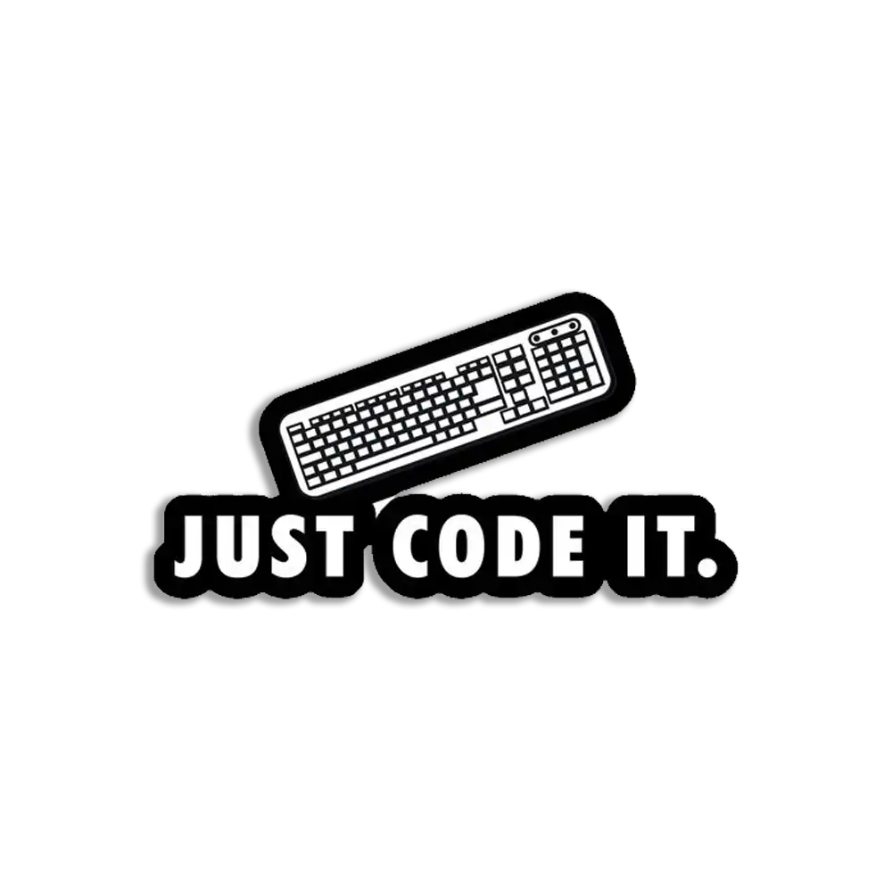 Just Code Sticker