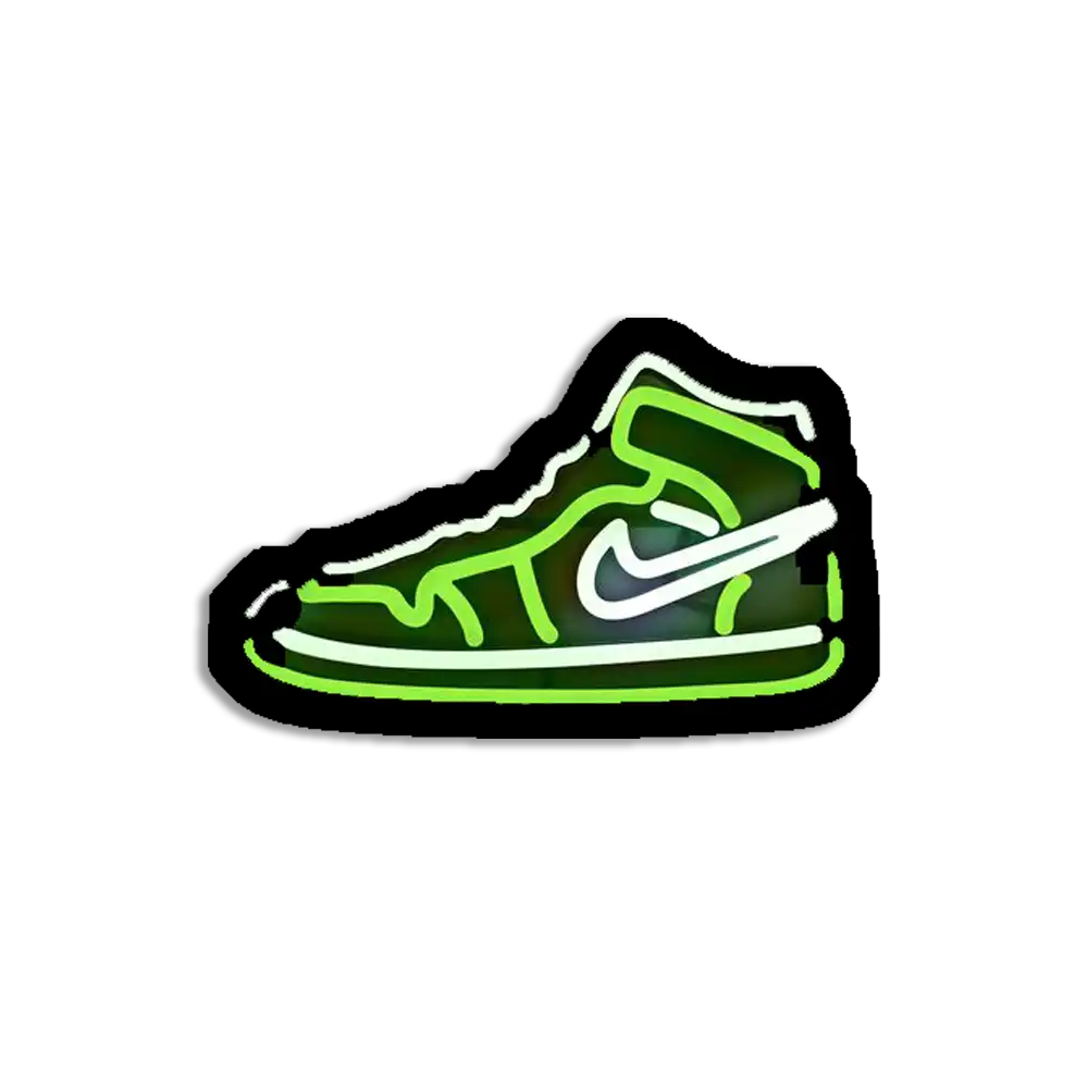 Neon Shoe Sticker