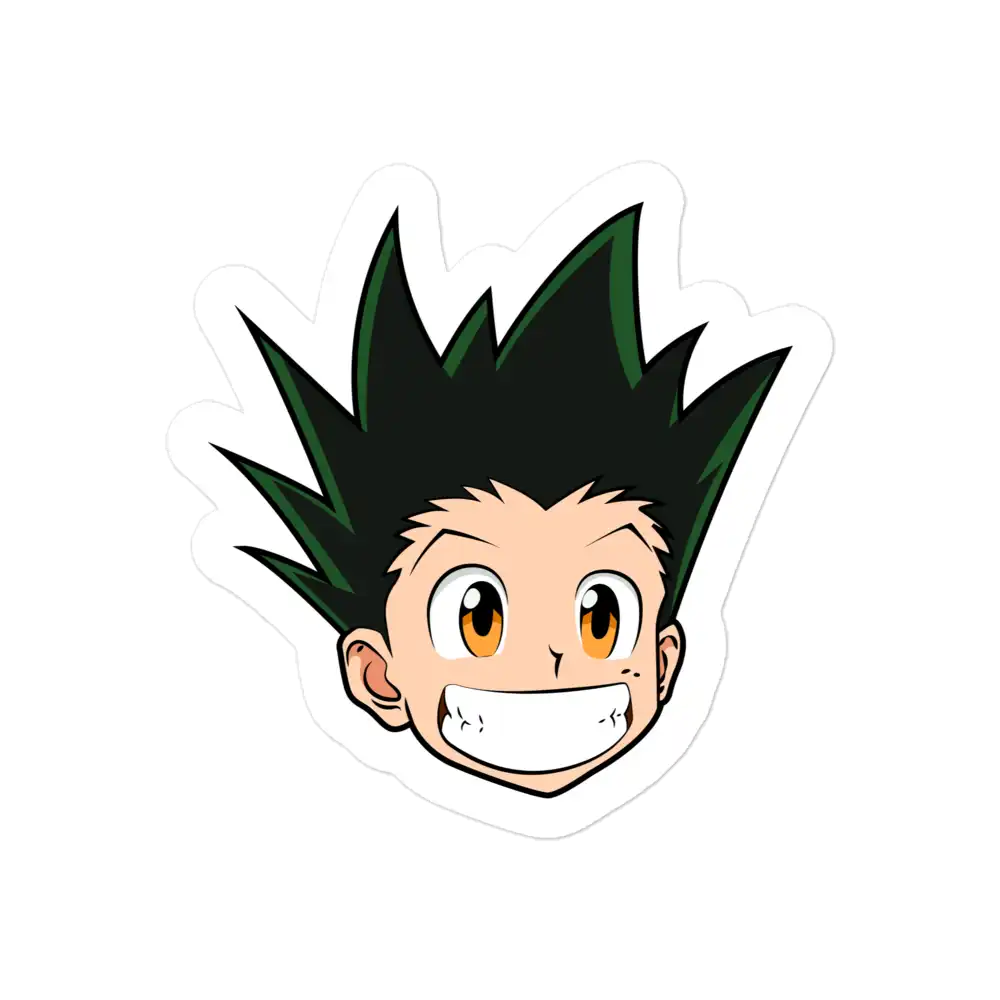 Hunter x Hunter Smiling Gon Freecss Sticker
