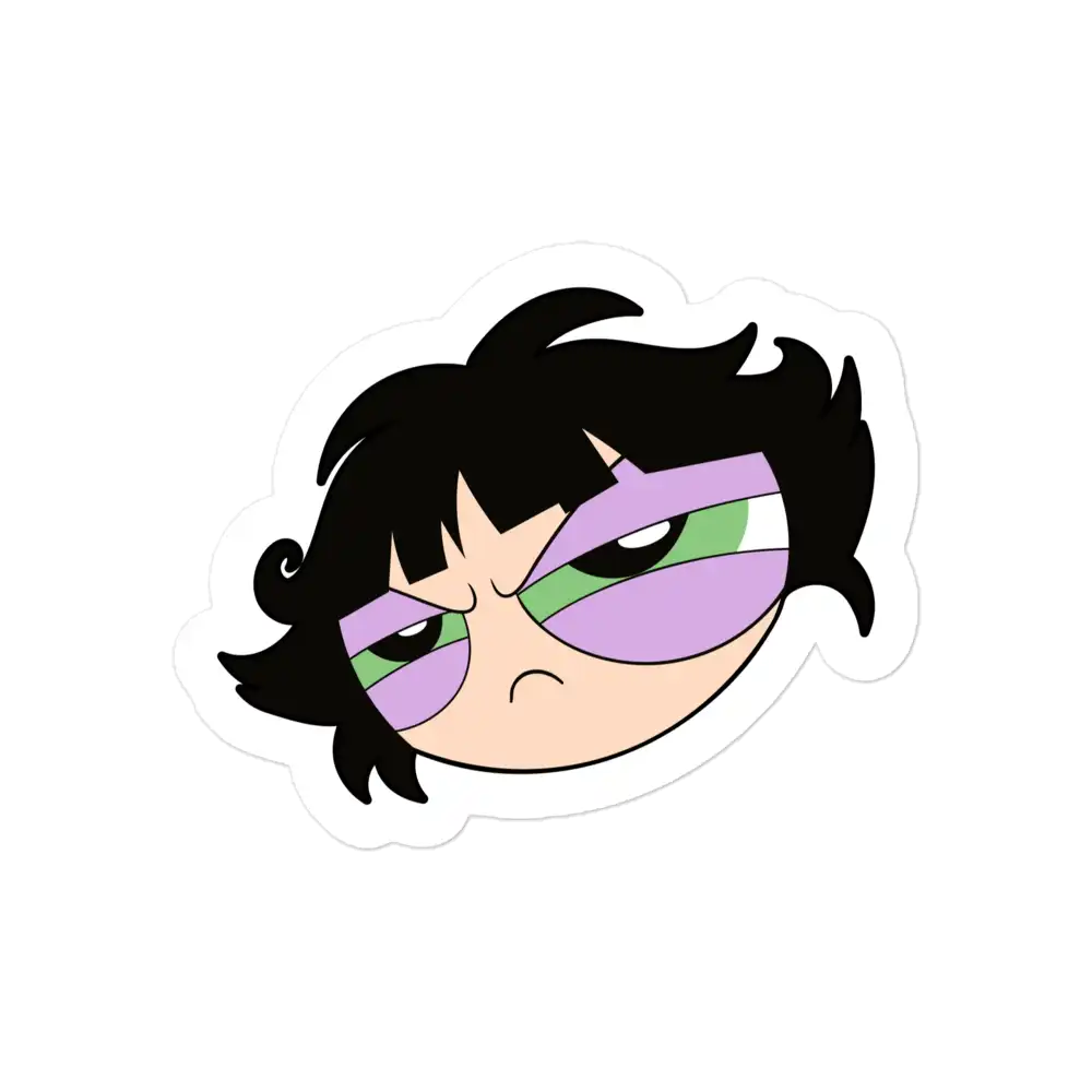 The Powerpuff Girls Tired Buttercup Sticker