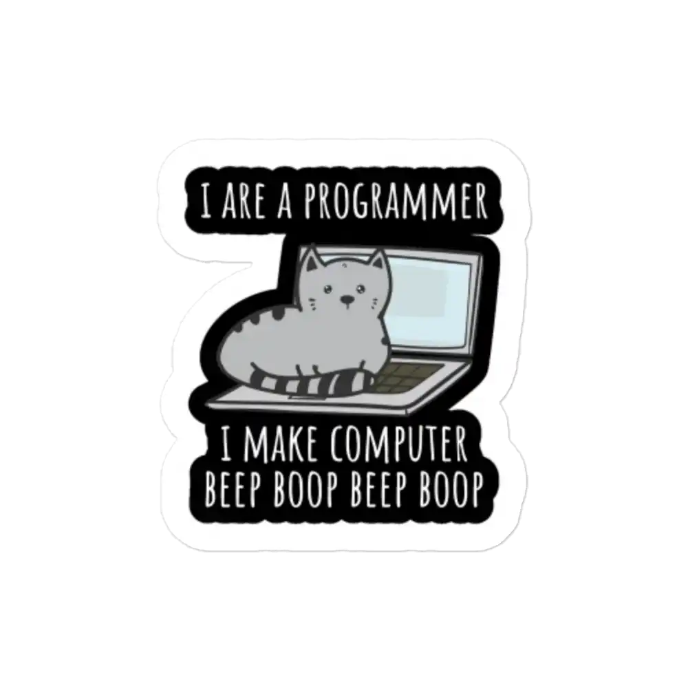 Programmer Sticker