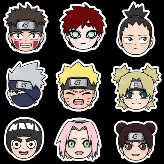 Naruto Stickers